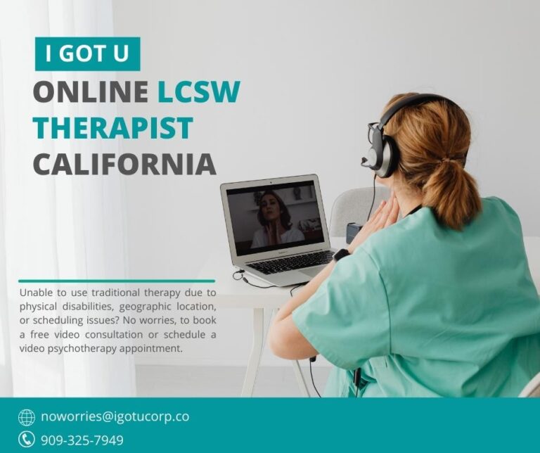 A Guide to Mental Health Services by Online LCSW Therapist - I Got U